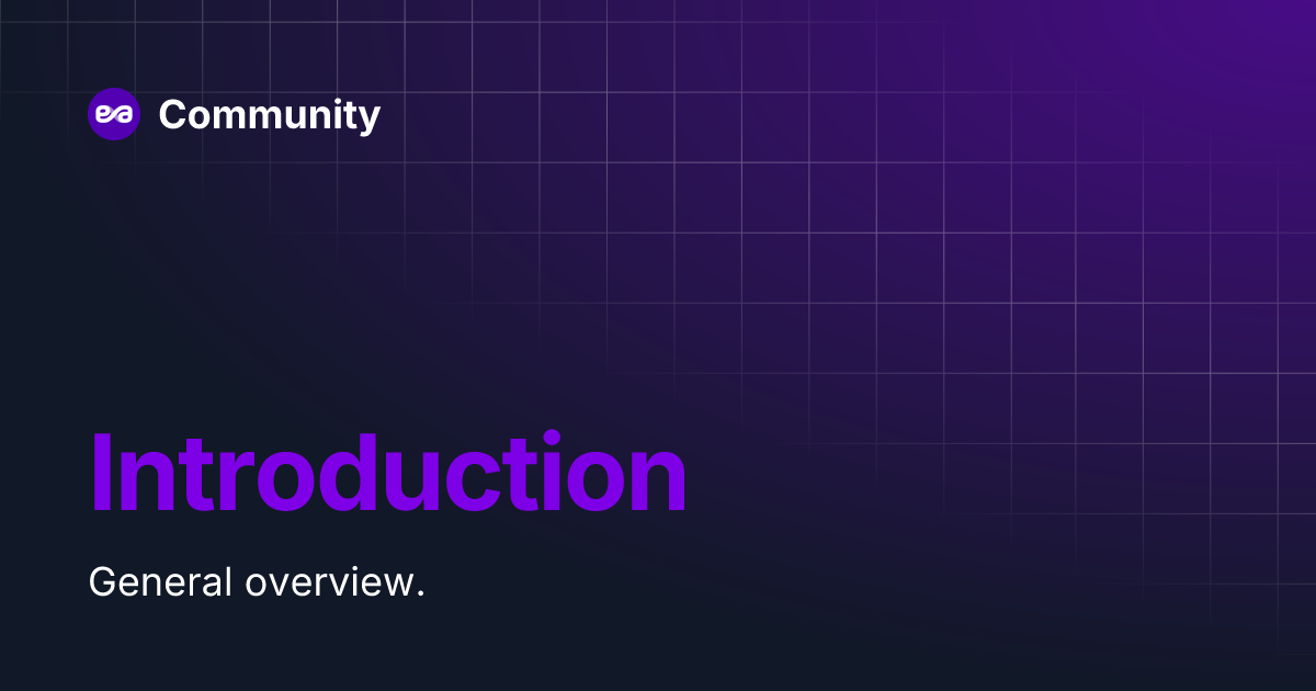 Introduction | Community